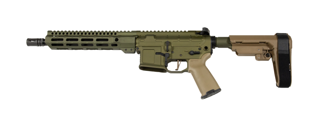 10.5″ Carbine Pistol Length | Olive Drab Green | San Tan Tactical
