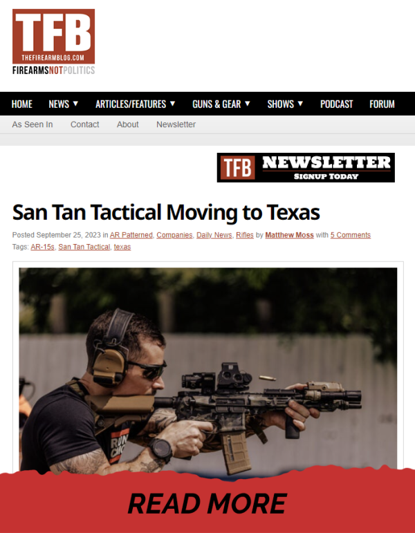 The Firearm Blog: San Tan Tactical Moving to Texas | San Tan Tactical