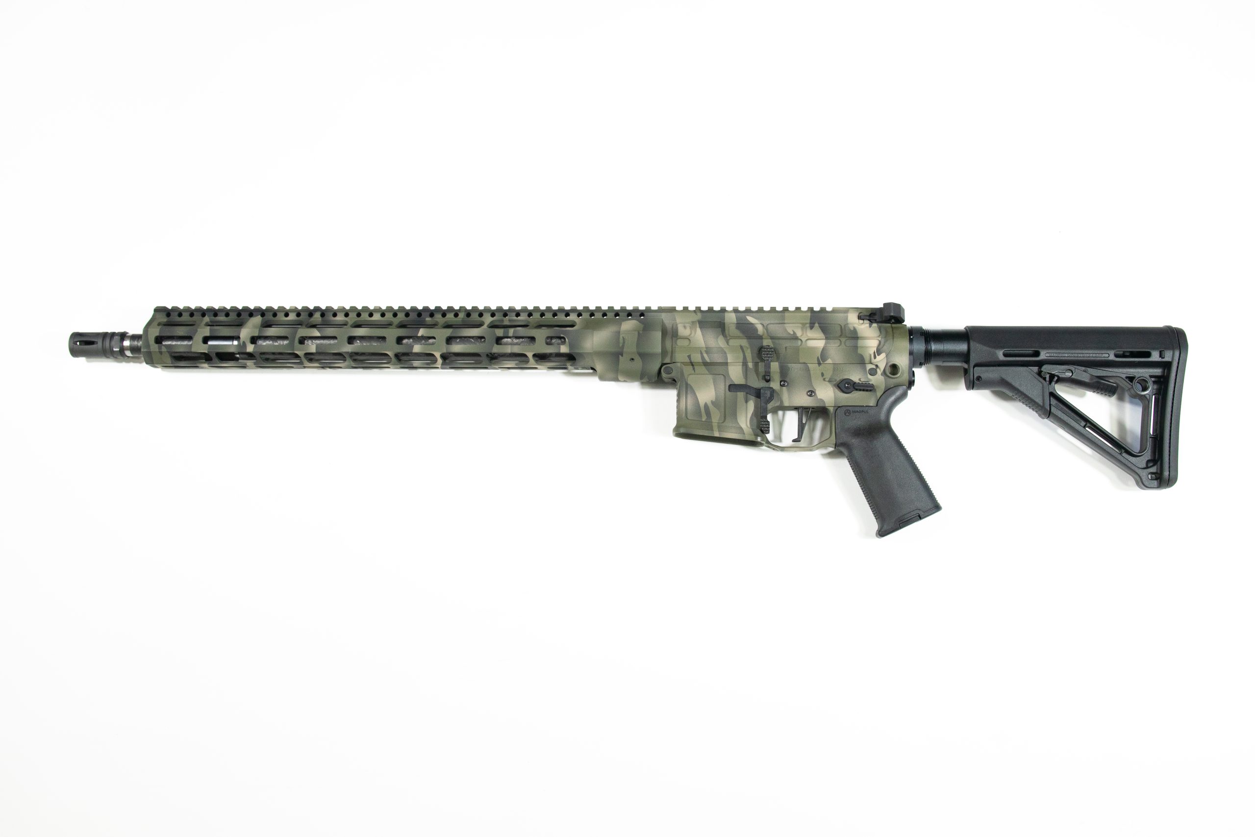 6mm 6 ARC 18″ Rifle Length – Tiger Stripe Cerakote | San Tan Tactical