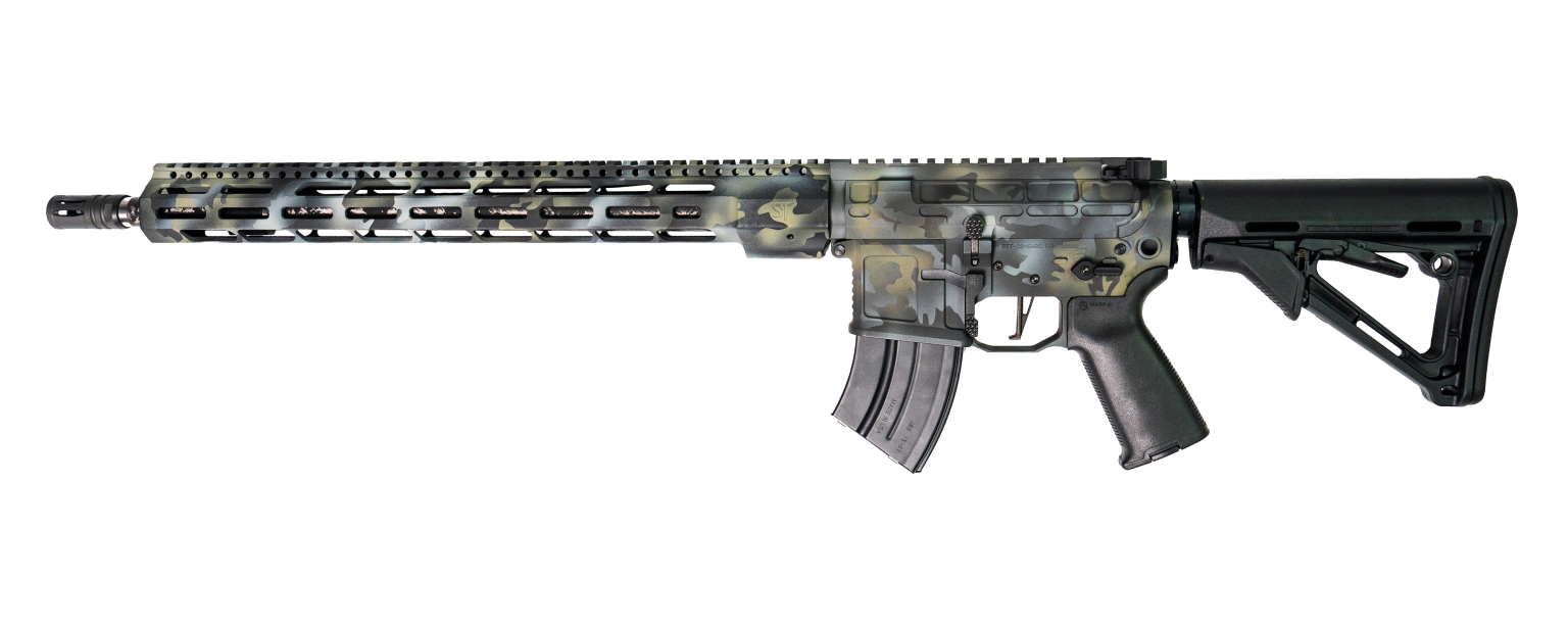 6mm 6 ARC 18″ Rifle Length – Black Multicam Cerakote | San Tan Tactical